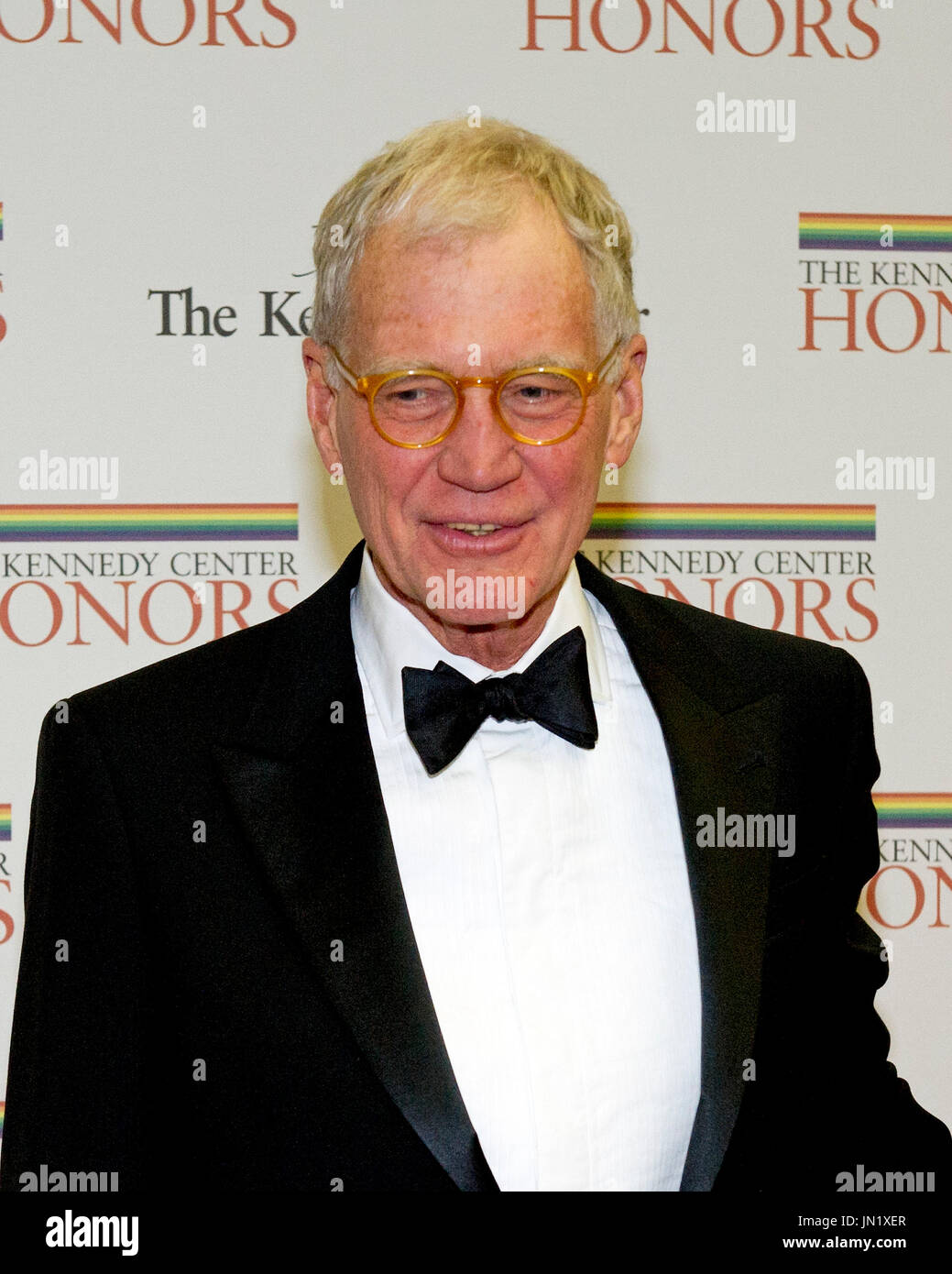 David Letterman arrives for the formal Artist's Dinner honoring the ...