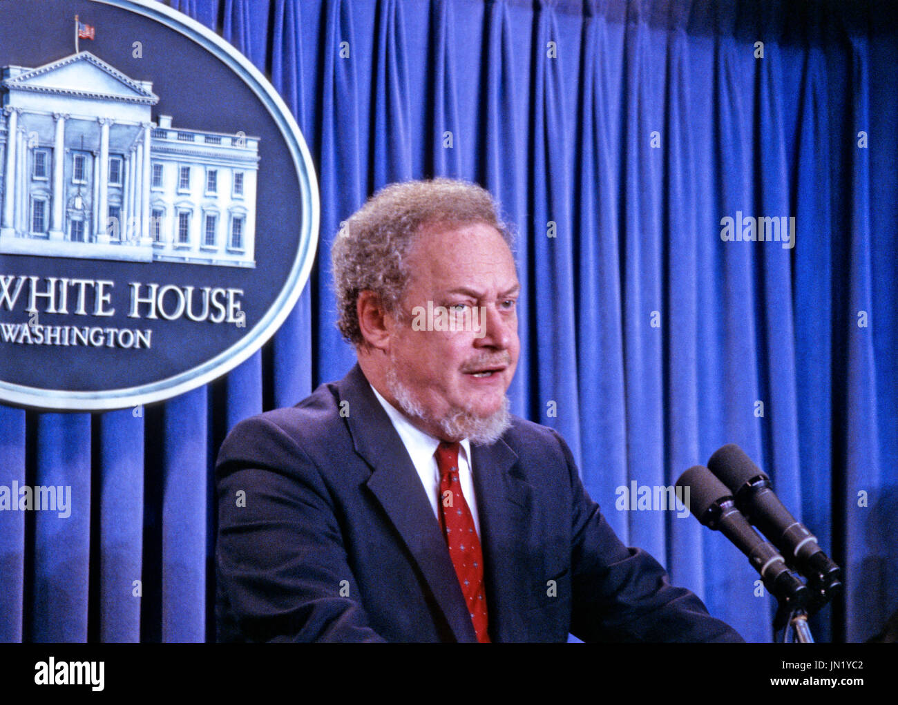 Judge Robert H. Bork, United States President Ronald Reagan's nominee ...