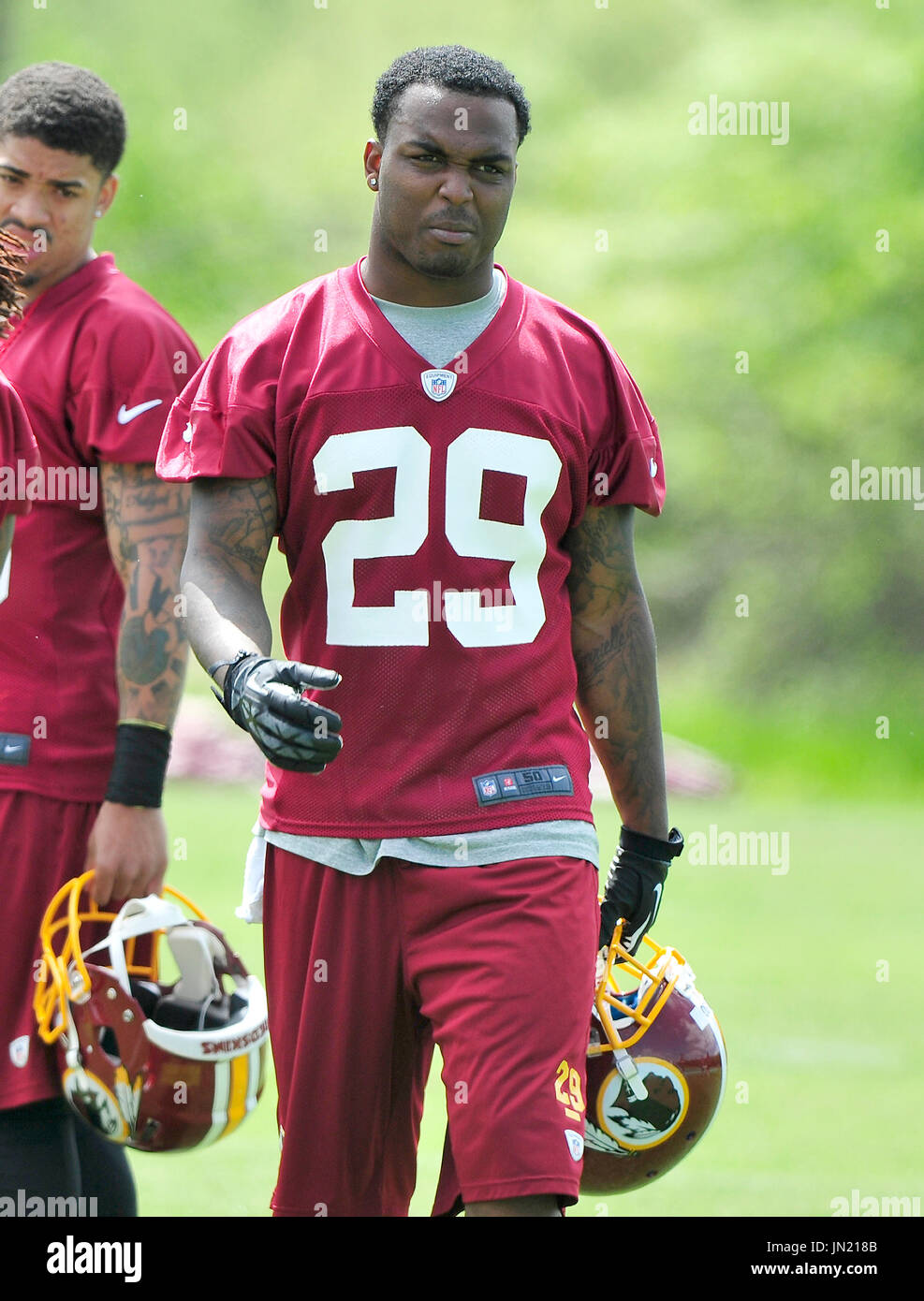Strong safety Bacarri Rambo (29), the Washington Redskins' sixth round ...