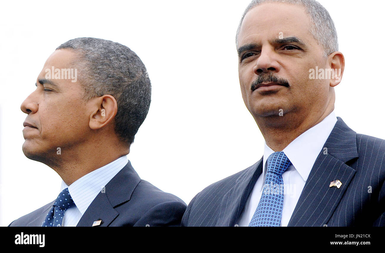 United States President Barack Obama and U.S. Attorney General Eric ...