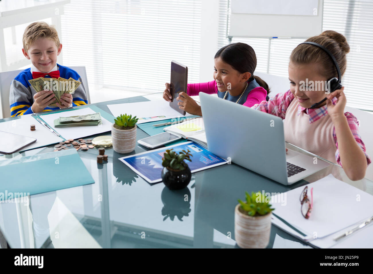 Kid In Office