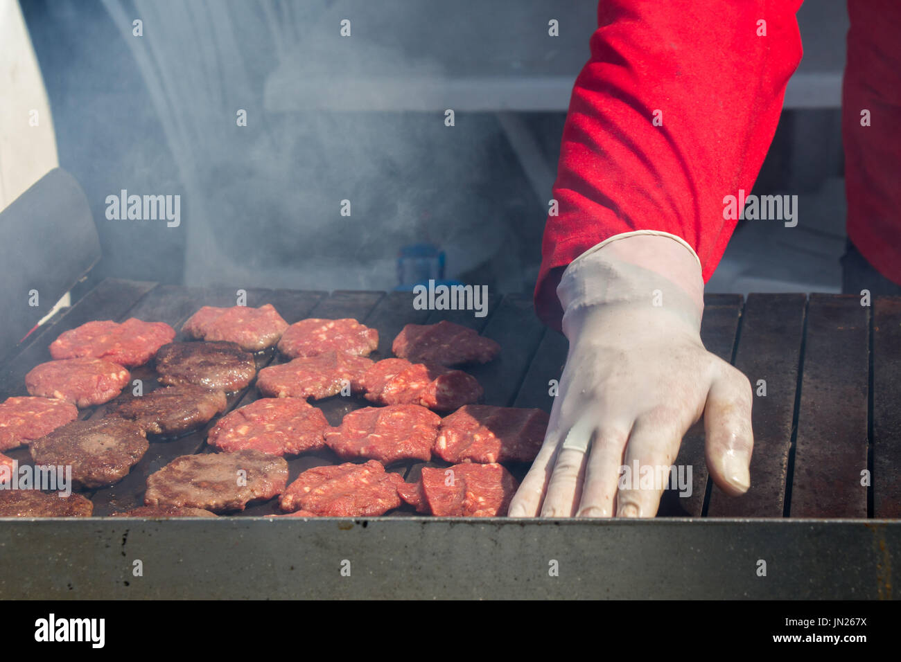 Meat dish made in traditional Turkish style Stock Photo - Alamy