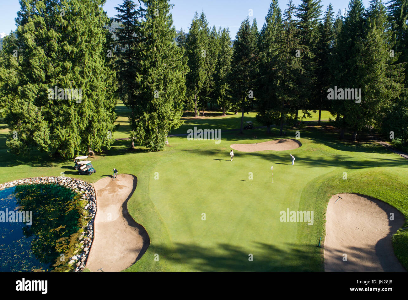 Golfers view hi-res stock photography and images - Alamy