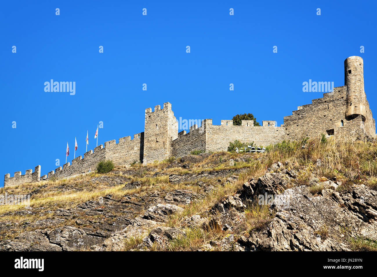 Tourbillon castle hi-res stock photography and images - Alamy