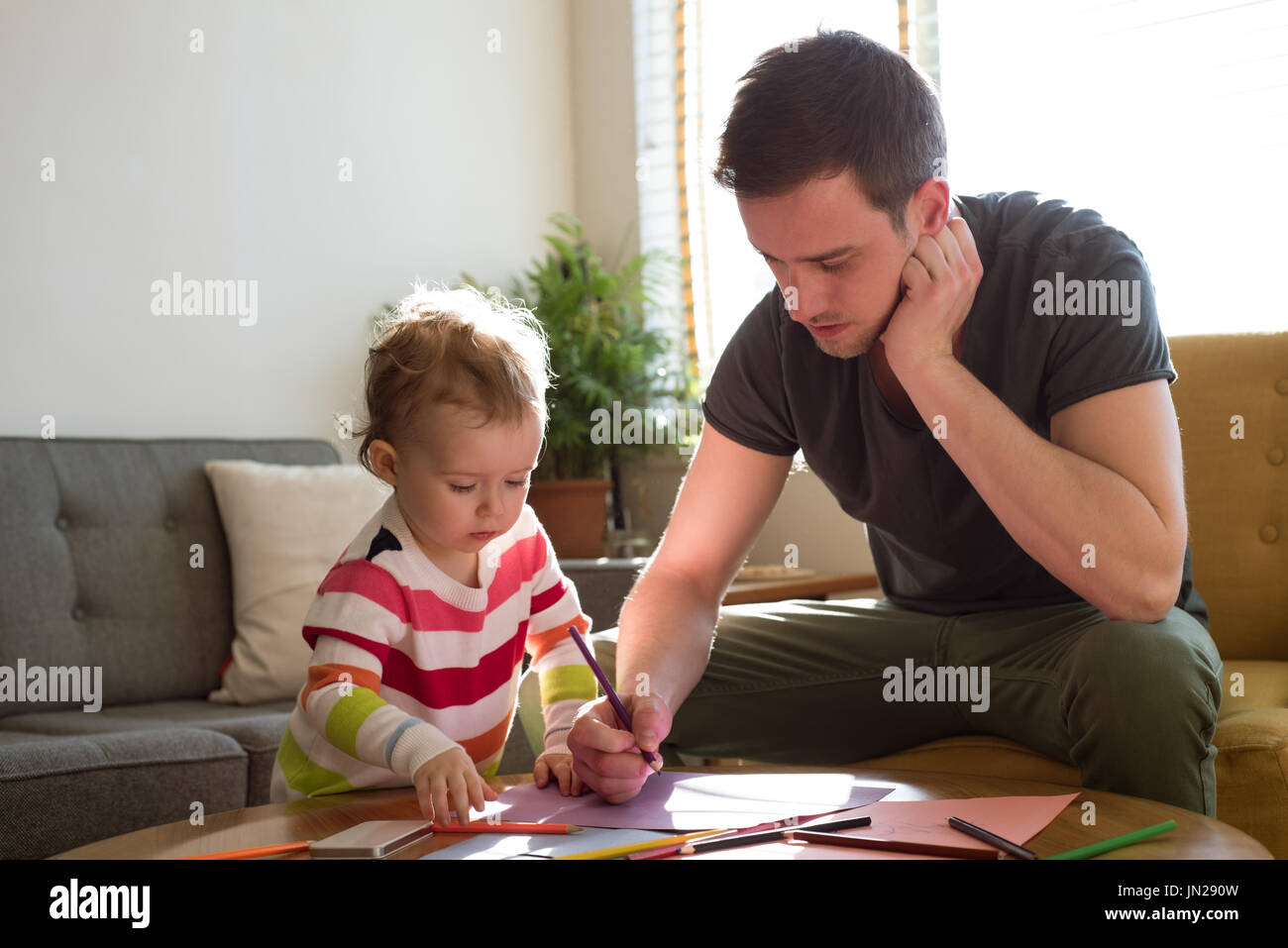 Teaching drawing hi-res stock photography and images - Alamy