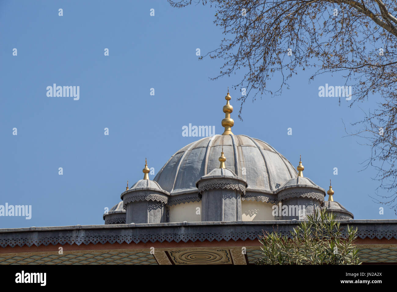 Outer view of dome in Ottoman architecture in, Istanbul, Turkey Stock ...