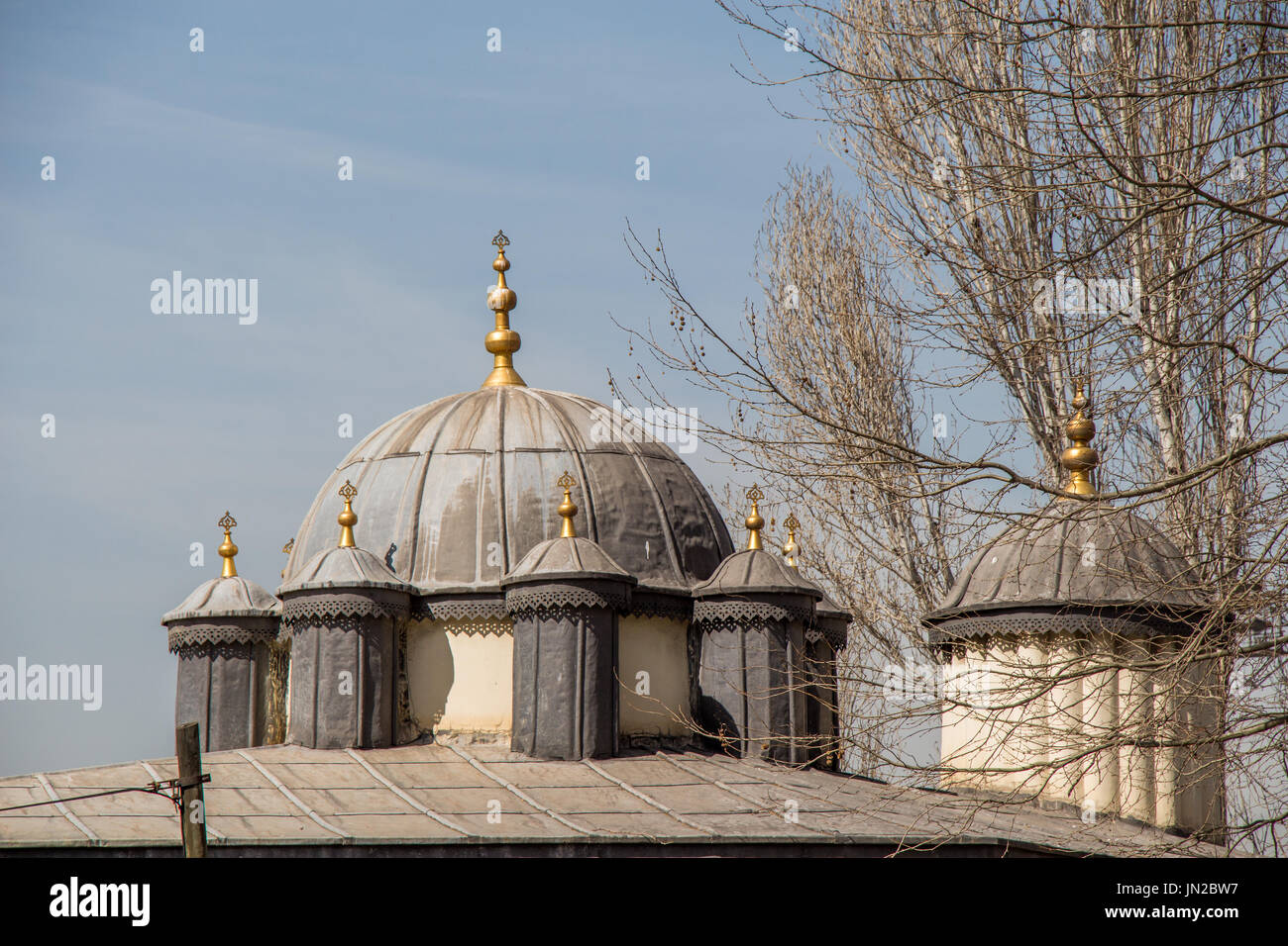 Outer view of dome in Ottoman architecture in, Istanbul, Turkey Stock ...