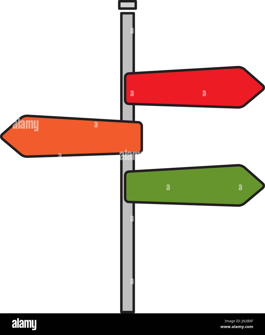 traffic signal arrows icon vector illustration design Stock Vector ...