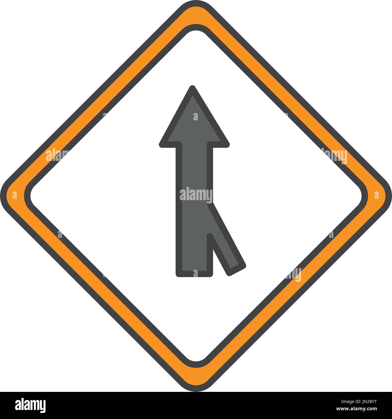 traffic signal one way vector illustration design Stock Vector Image ...