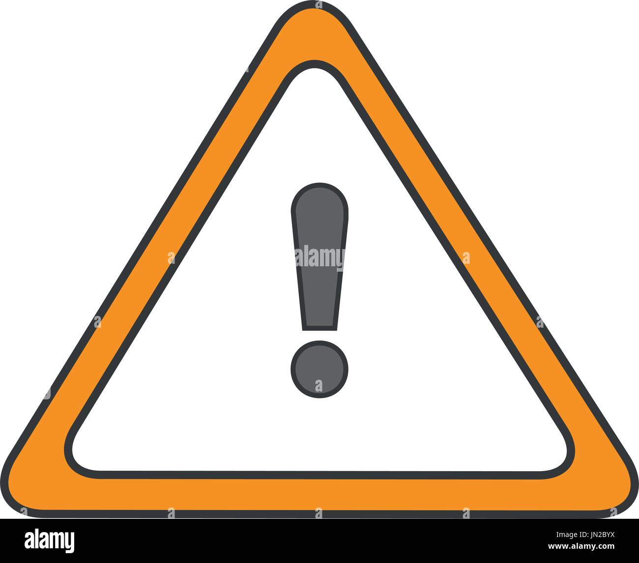 traffic signal alert symbol vector illustration design Stock Vector ...