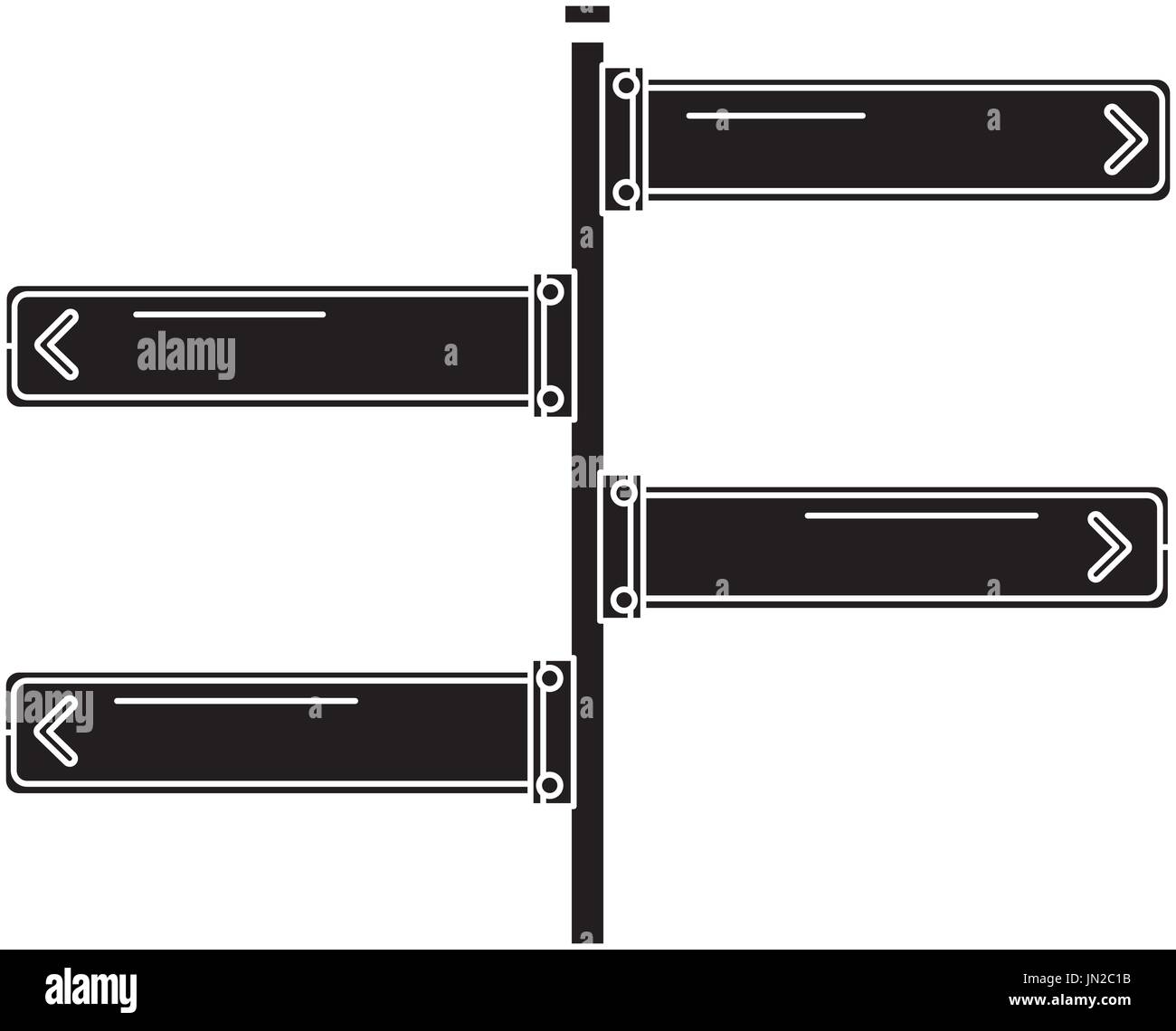 traffic signal arrows icon vector illustration design Stock Vector ...