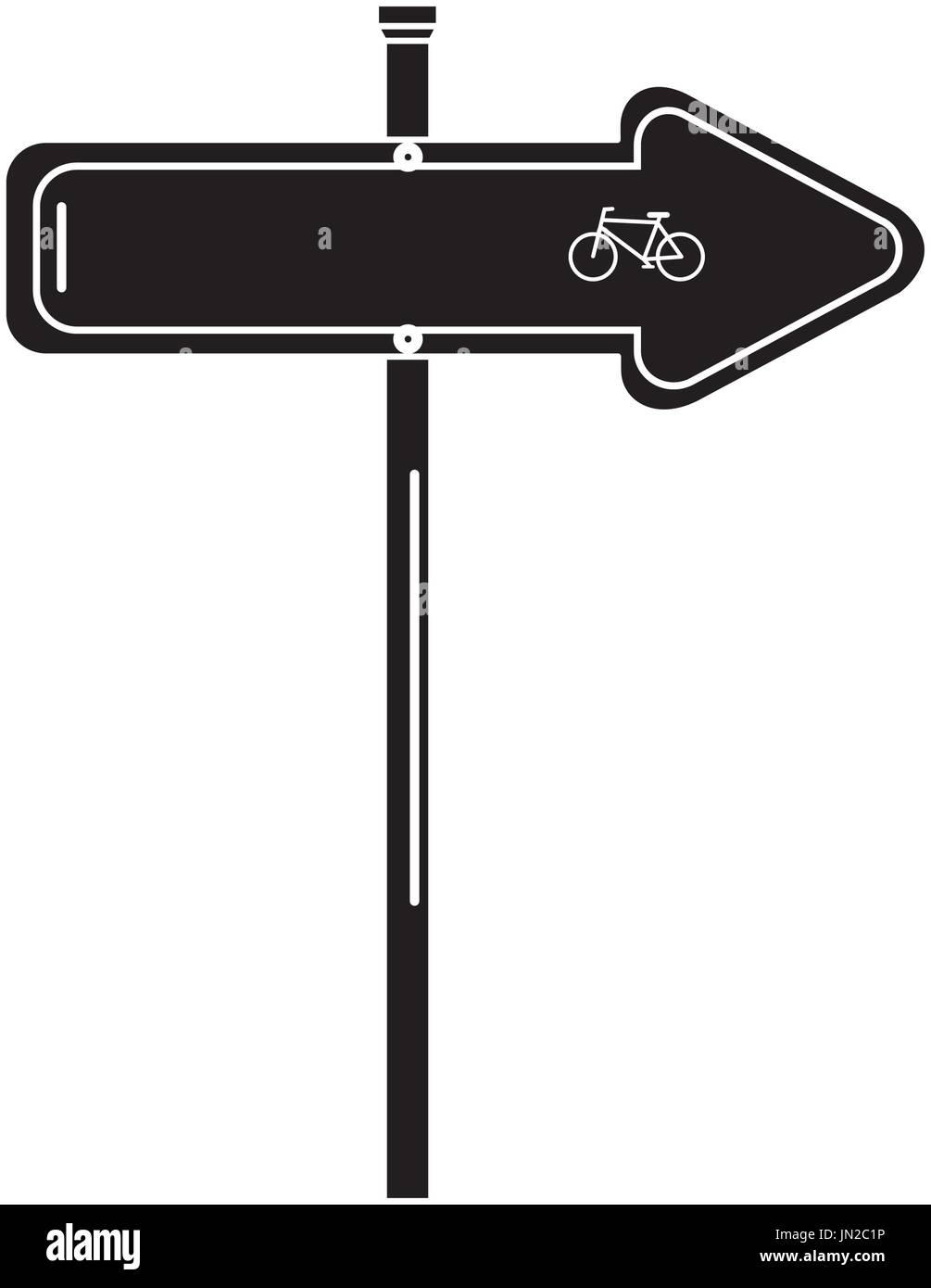 traffic signal Bicycle path vector illustration design Stock Vector ...