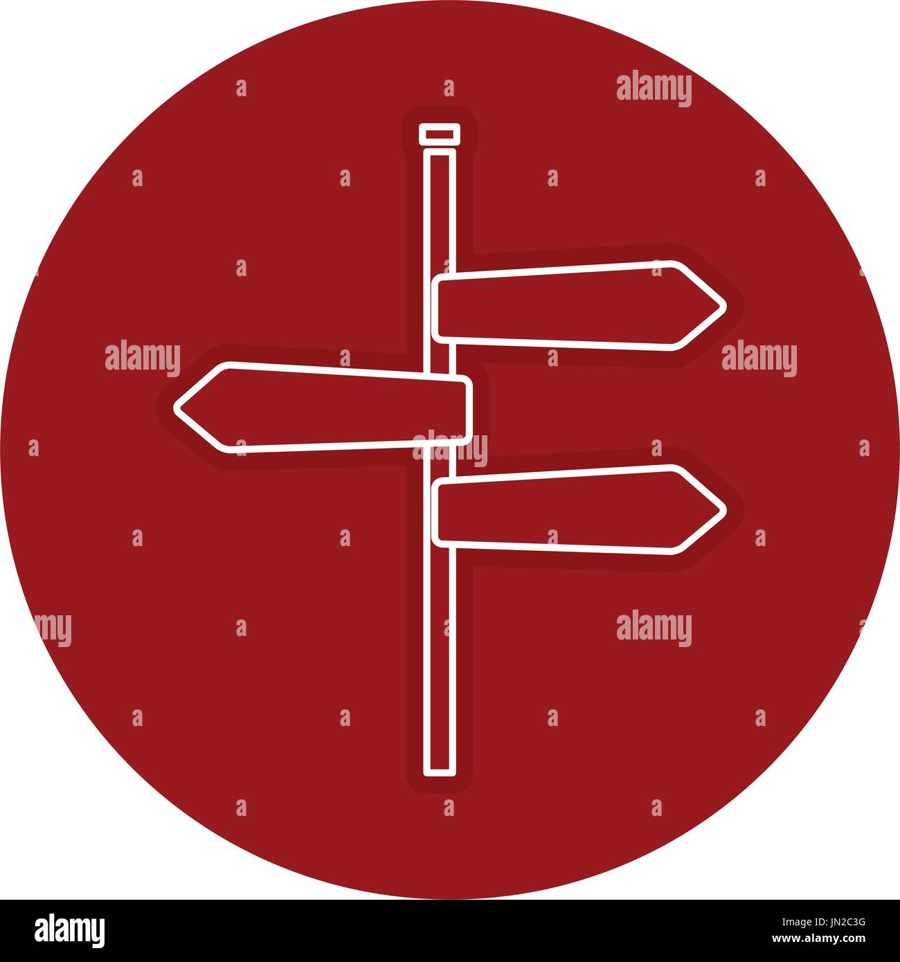 traffic signal arrows icon vector illustration design Stock Vector ...