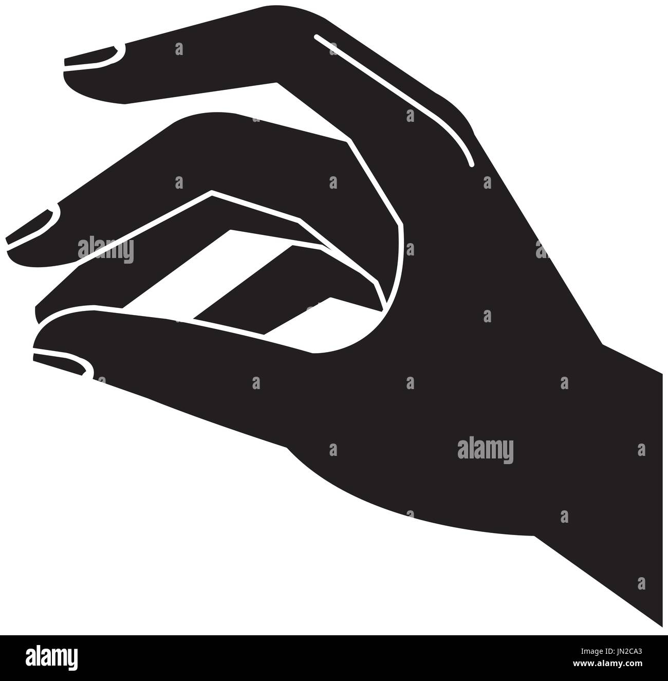 Figure begging Stock Vector Images - Alamy