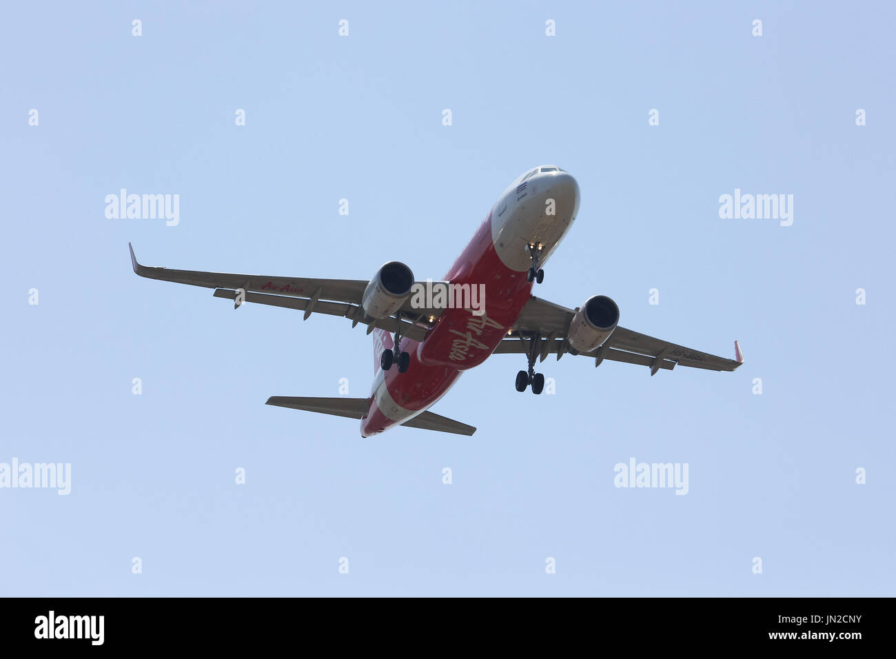 CHIANGMAI, THAILAND- FEBRUARY 5 2014: HS-BBH Airbus A320-200 of ...