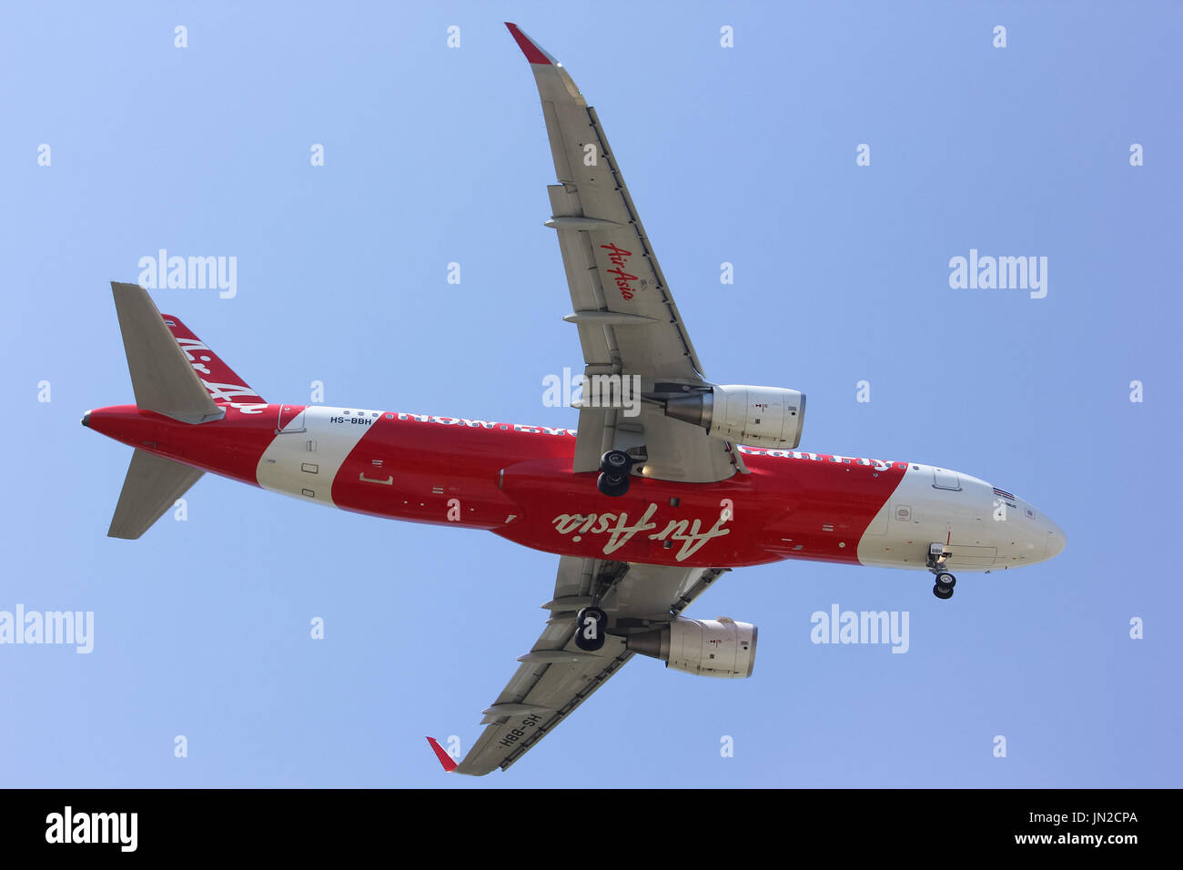CHIANGMAI, THAILAND- FEBRUARY 5 2014: HS-BBH Airbus A320-200 of ...