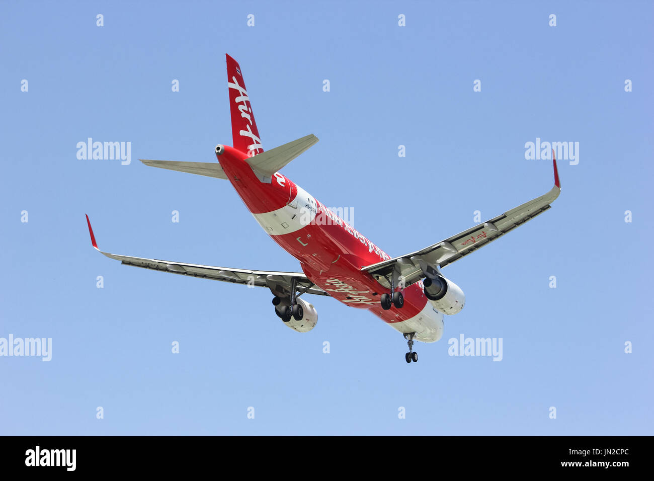 CHIANGMAI, THAILAND- FEBRUARY 5 2014: HS-BBH Airbus A320-200 of ...