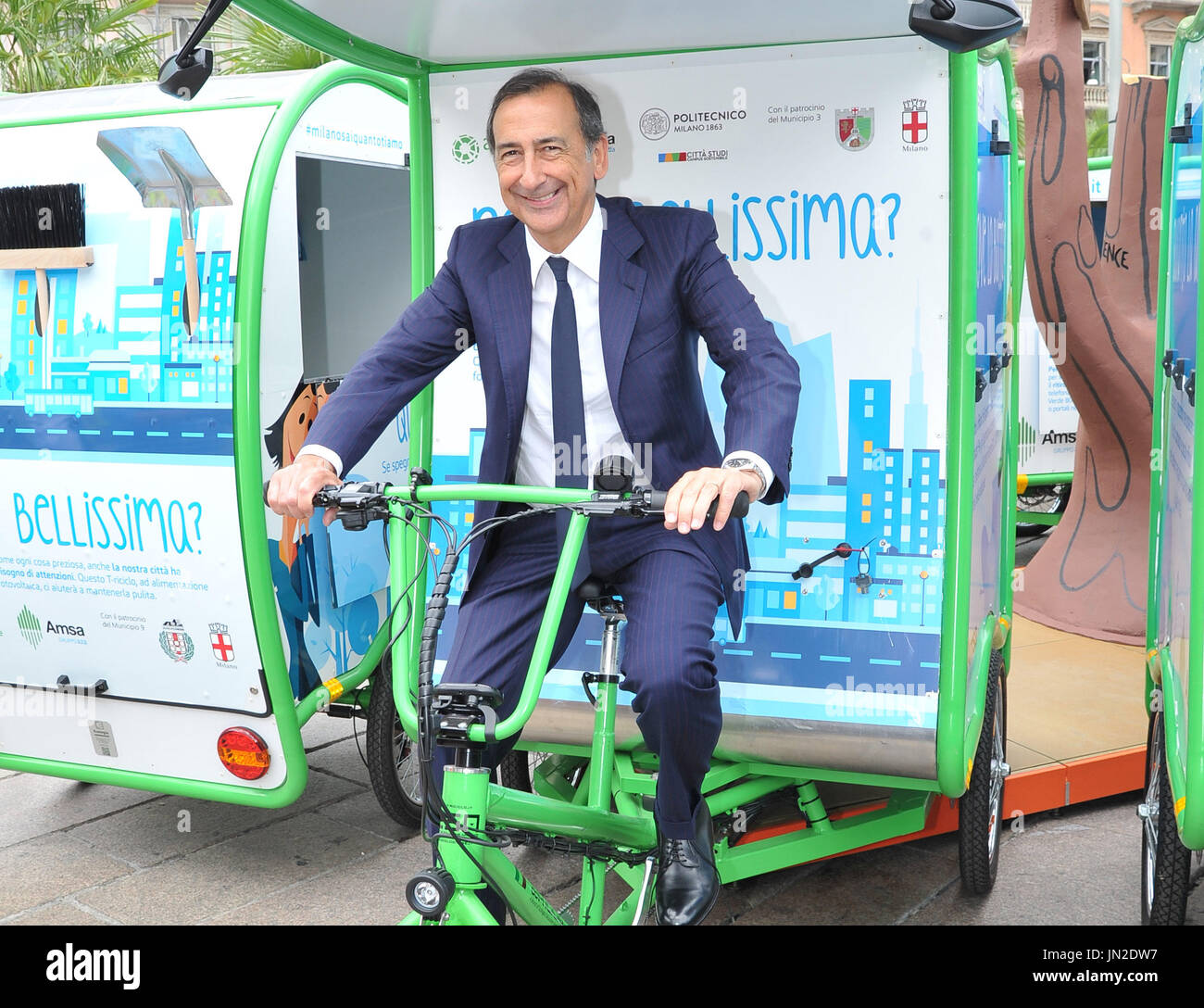 The City of Milan and Amsa present ’T-Recycle’ in Milan. The T-Recycle ...