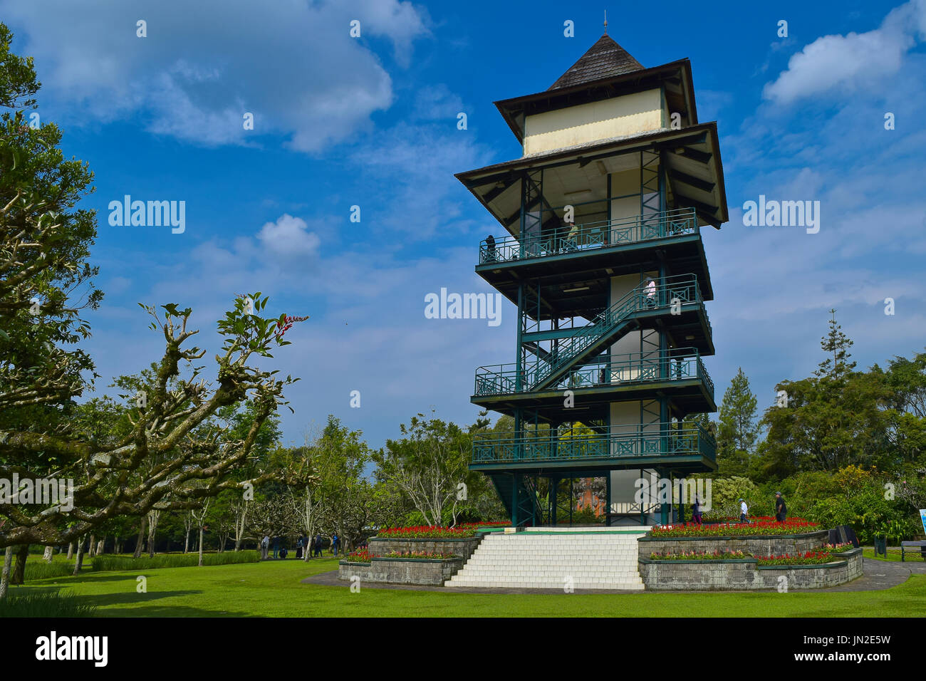 Beautiful Taman Bunga Nusantara, West Java, Indonesia Stock Photo - Alamy