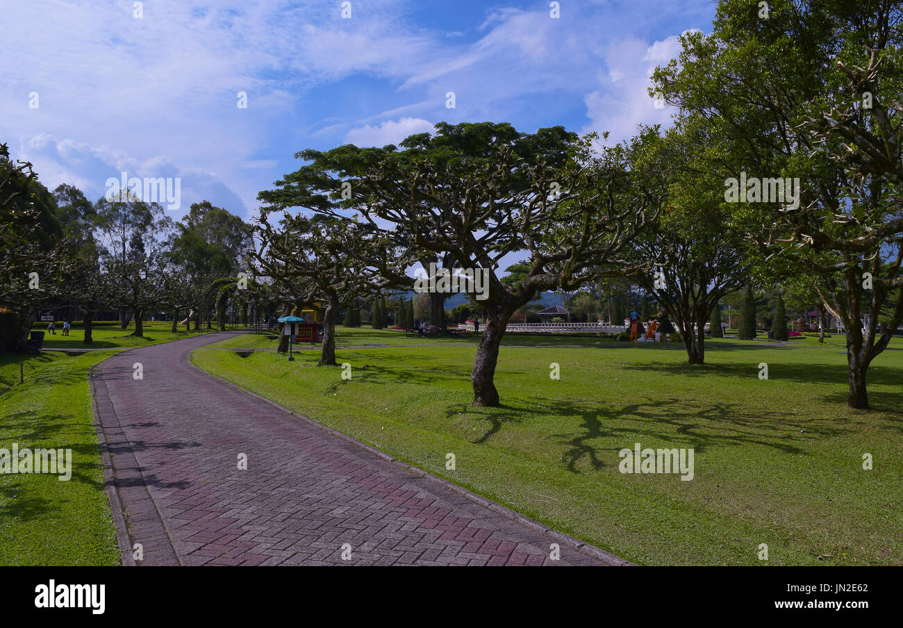 Beautiful Taman Bunga Nusantara, West Java, Indonesia Stock Photo - Alamy