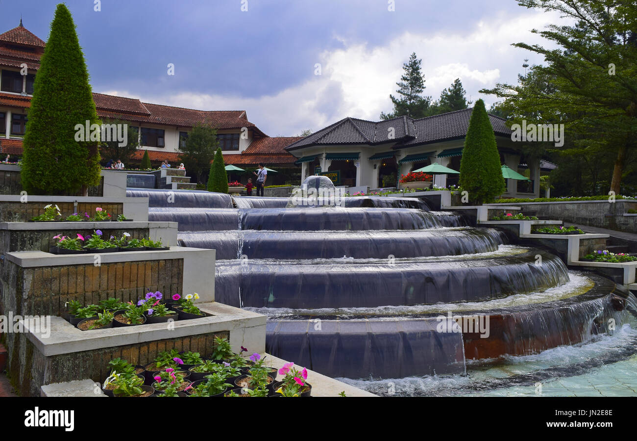 Beautiful Taman Bunga Nusantara, West Java, Indonesia Stock Photo - Alamy
