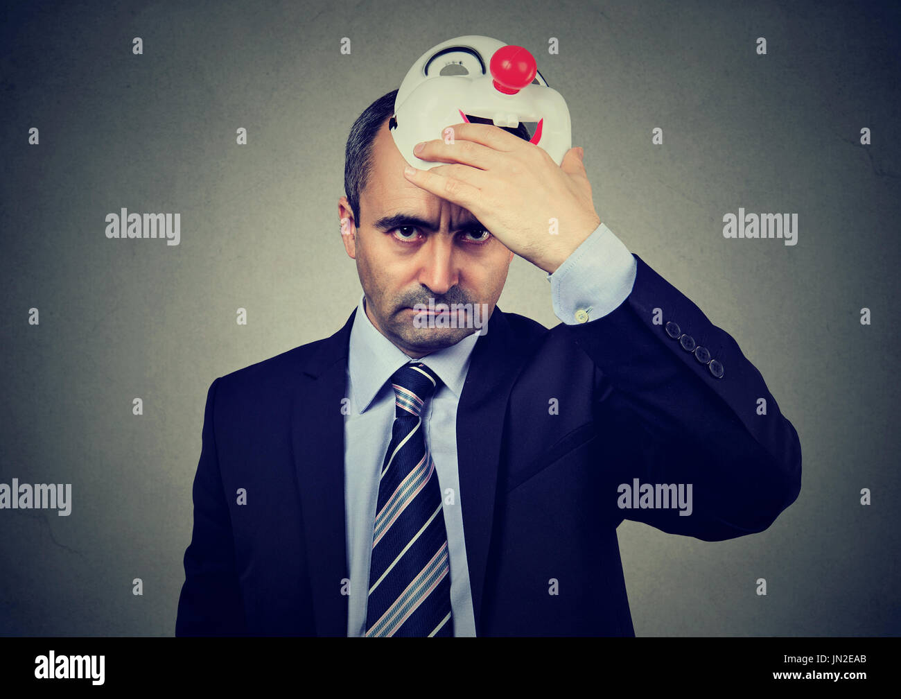 Angry customer mask hi-res stock photography and images - Alamy