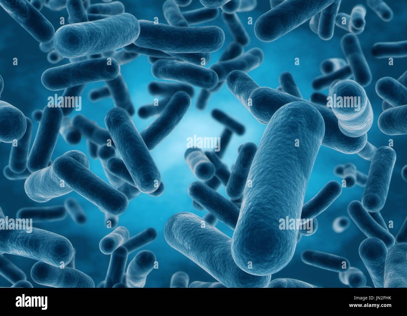 3D rendering Bacteria closeup Stock Photo - Alamy