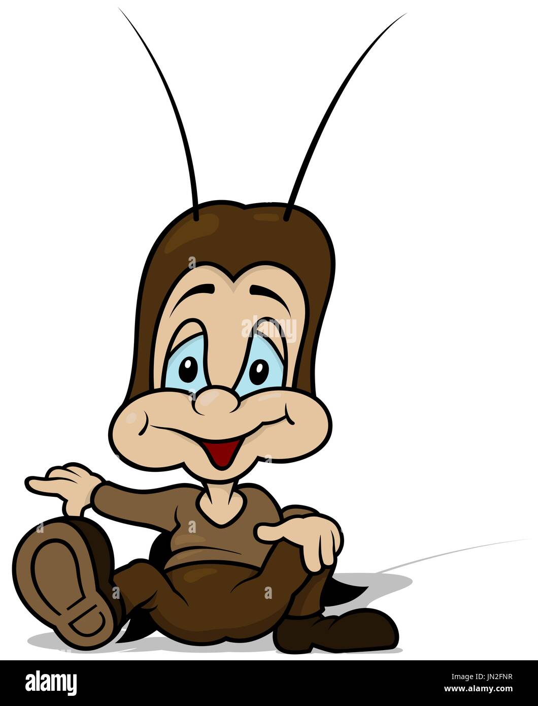 Smiling cricket clipart hi-res stock photography and images - Alamy