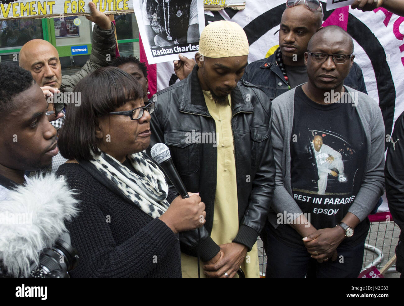 Diane Abbott, Ginario Da Costa (right), the father of Edson Da Costa ...