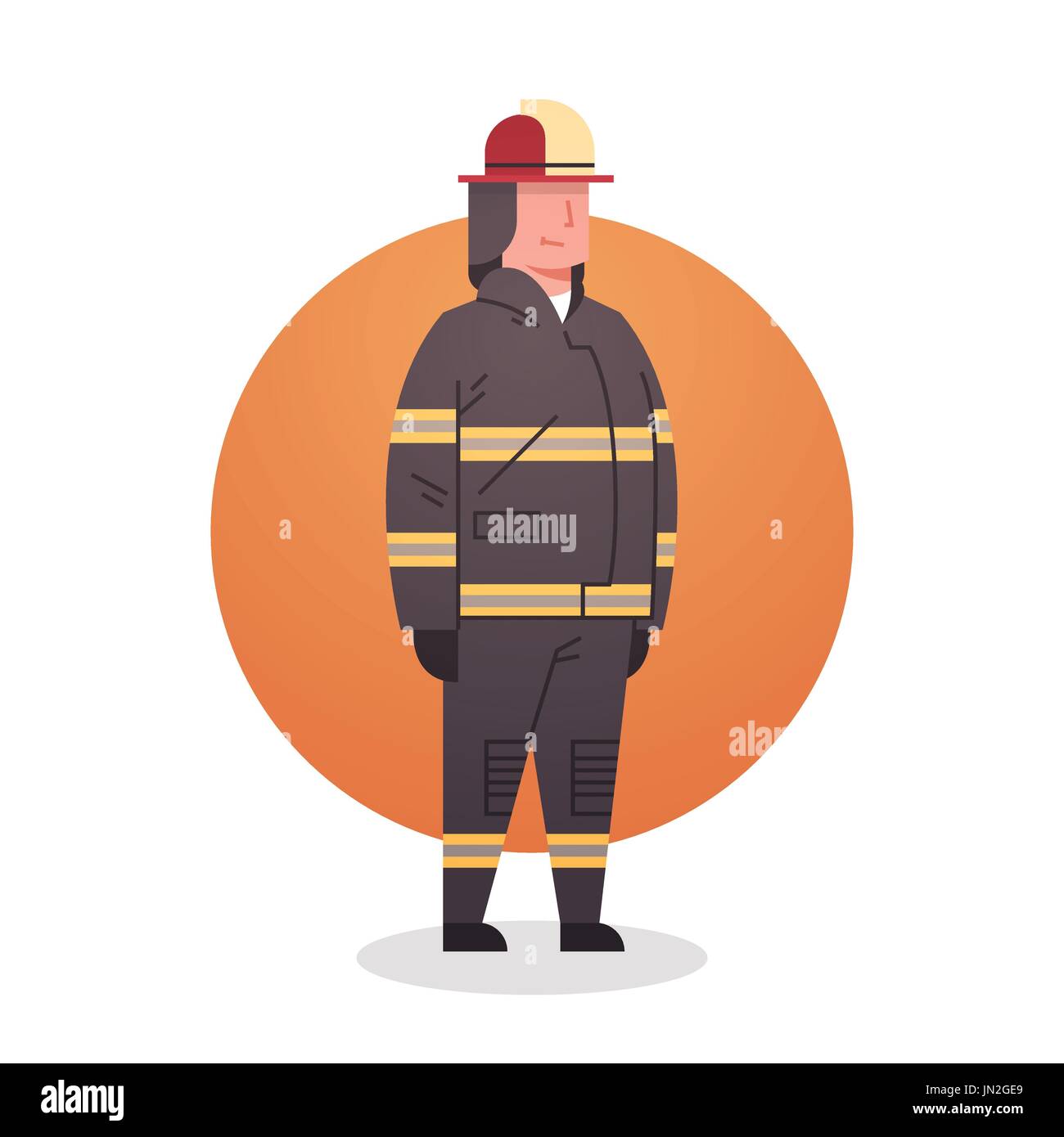 Fireman logo hi-res stock photography and images - Alamy