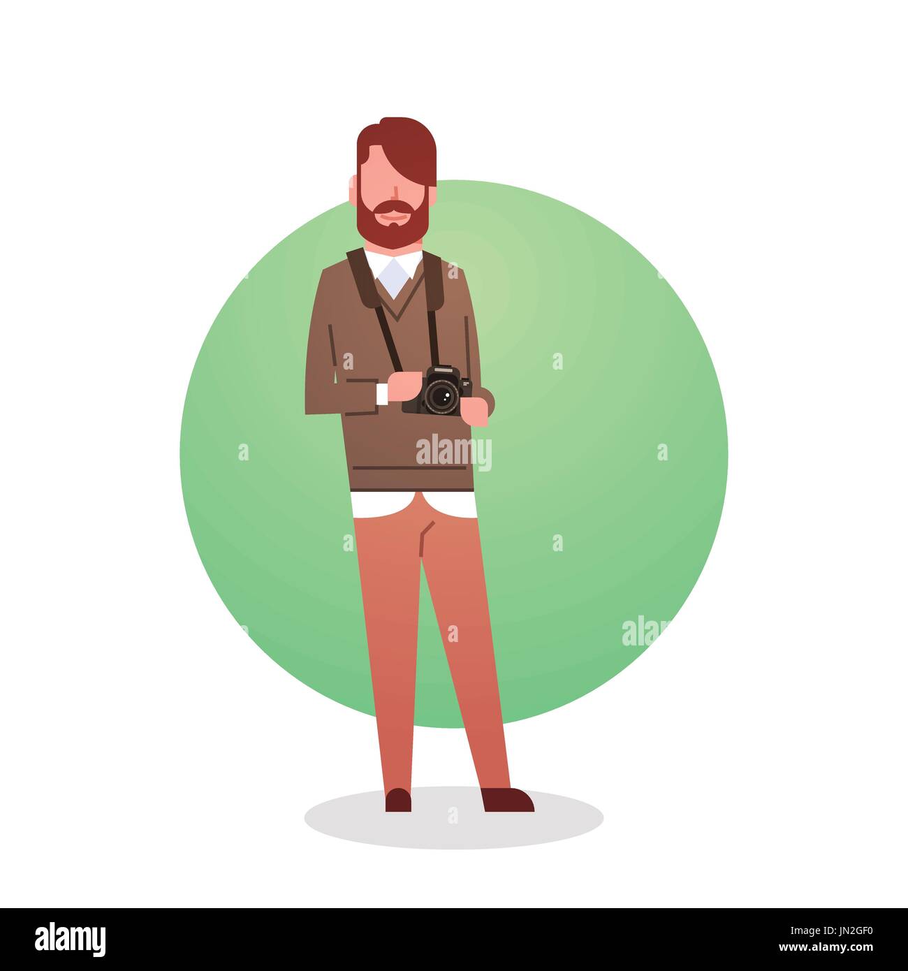 Professional male photographer digital Stock Vector Images - Alamy