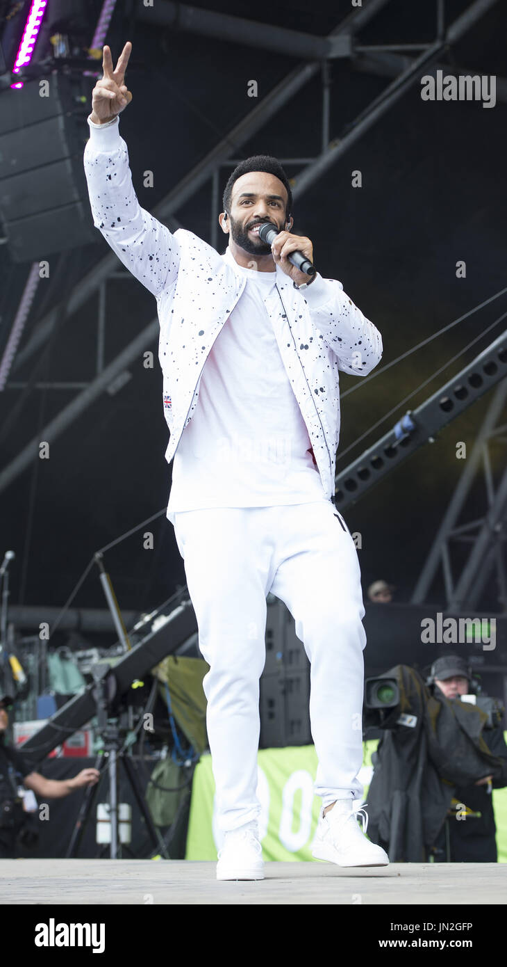 Craig David plays live at the Glastonbury Festival 2017 - Day 3 ...