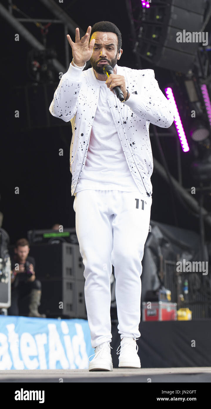 Craig David plays live at the Glastonbury Festival 2017 - Day 3 ...