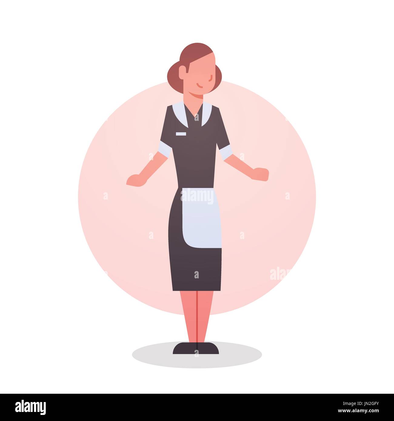 Canteen worker Stock Vector Images - Alamy