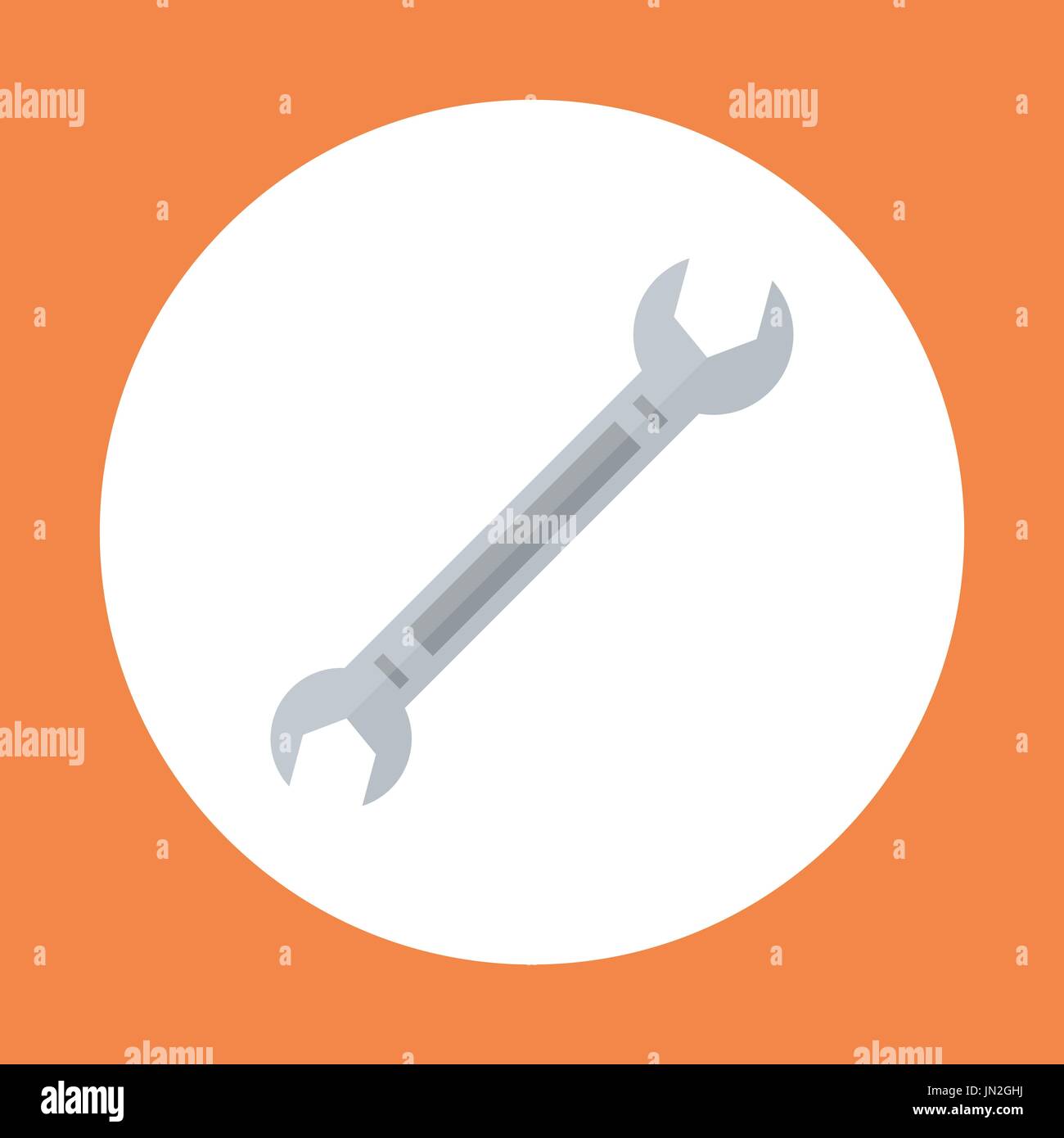 Spanner bolt Stock Vector Images - Alamy