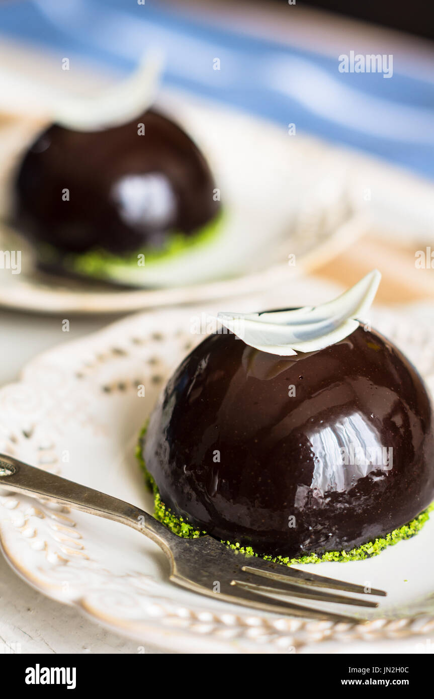 French Chocolate Mousse Cake