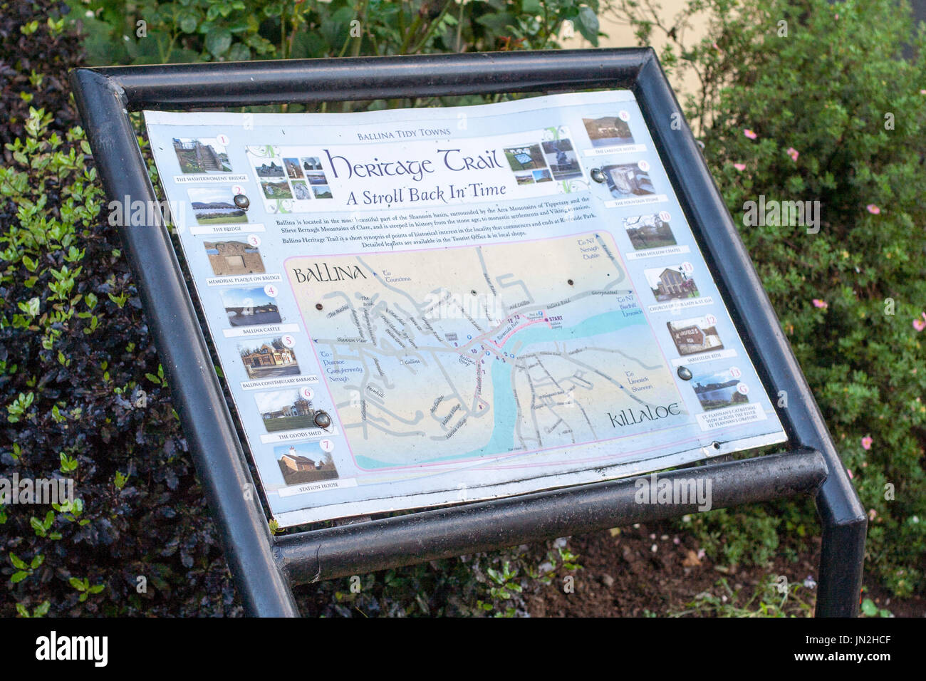 Killaloe Street Signs in Clare, Ireland Stock Photo - Alamy