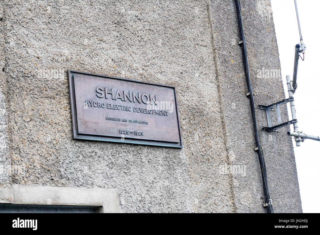 Shannon Hydro-Electric, StationArdnacrusha, Limerick, Ireland Stock ...