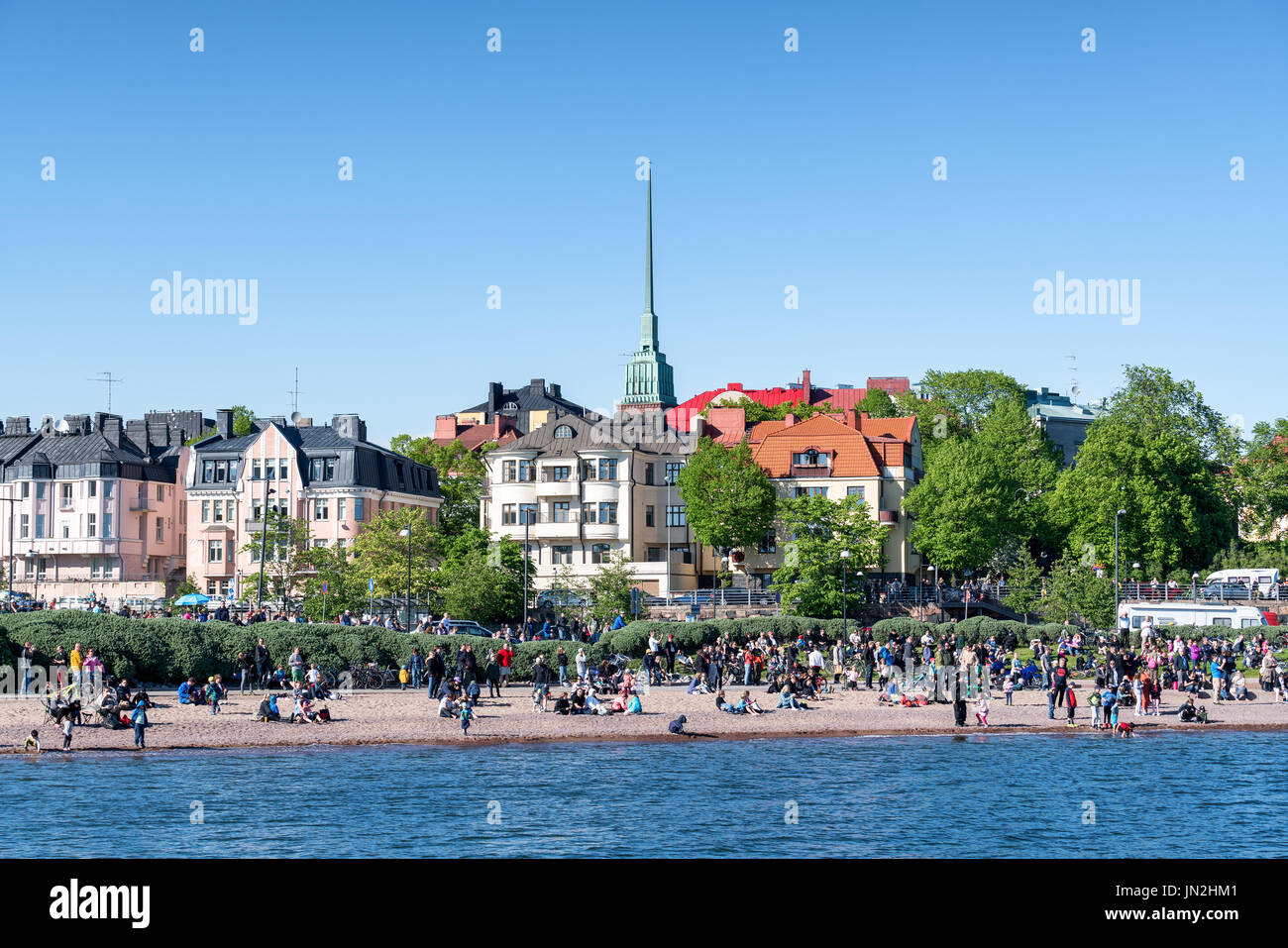 Helsinki summer beach hi-res stock photography and images - Alamy