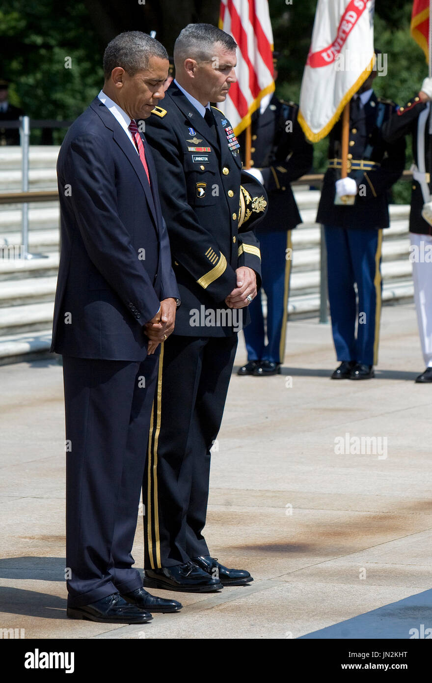 United States President Barack Obama participates in a wreath laying ...