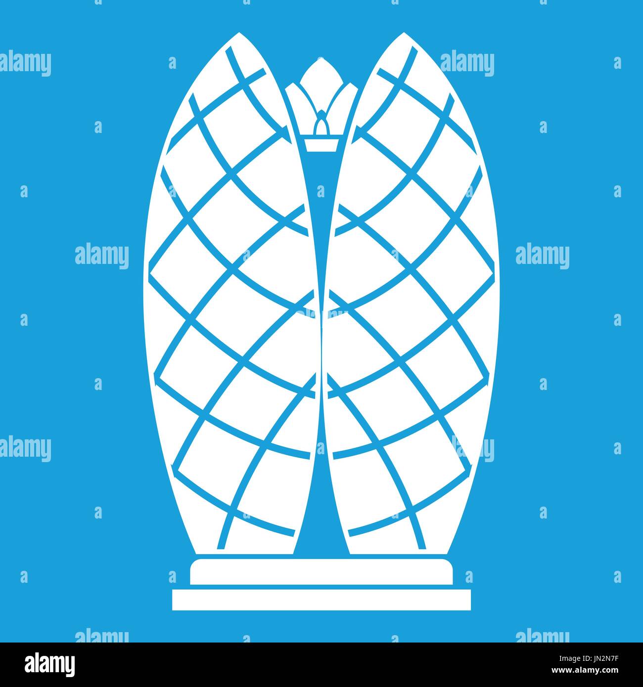 Skyscraper icon white Stock Vector Image & Art - Alamy