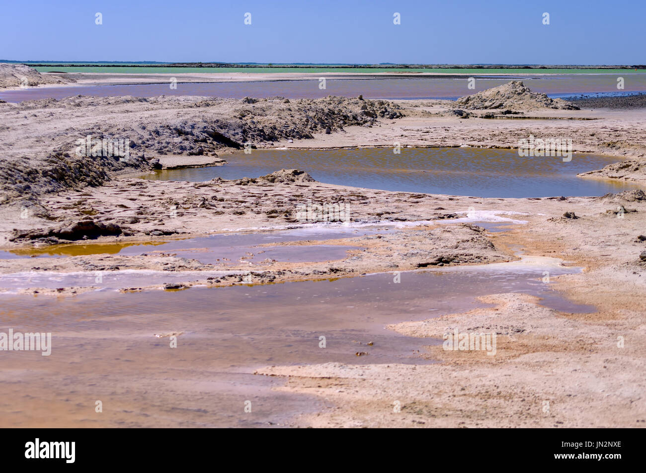 Salt pools hi-res stock photography and images - Alamy