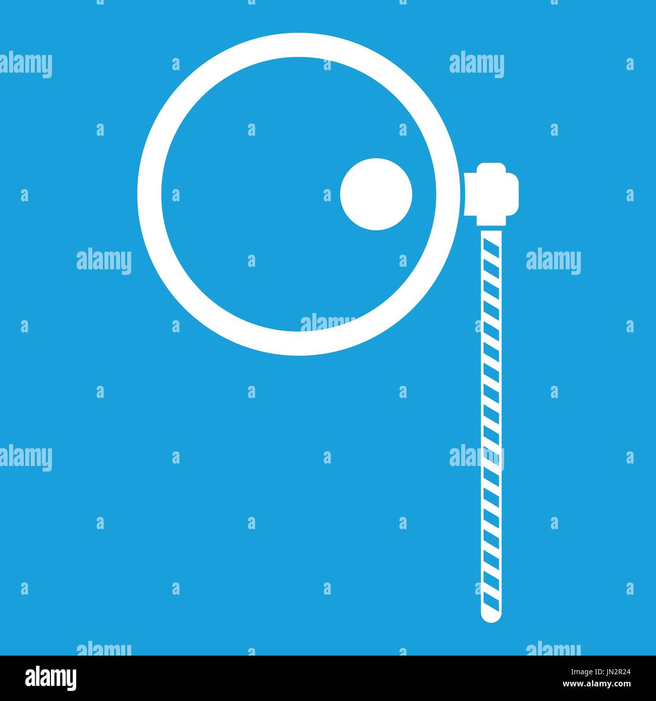 Monocle icon white Stock Vector Image & Art - Alamy