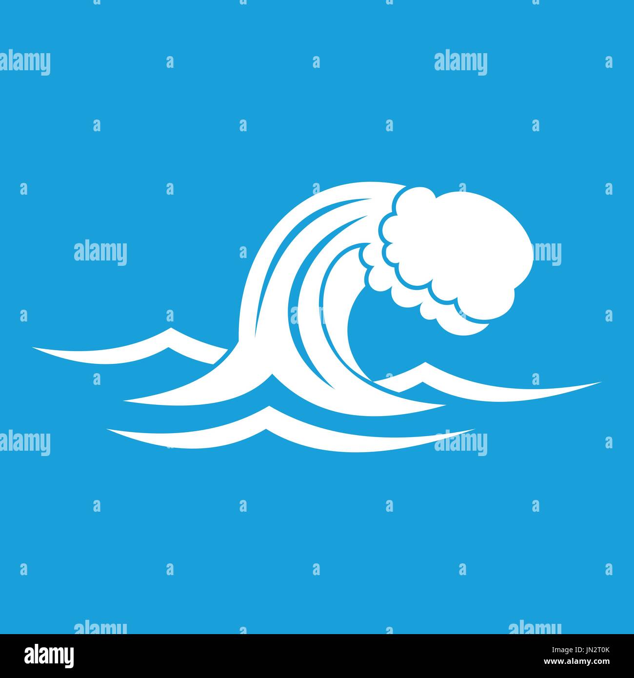 Foamy sea wave Stock Vector Images - Alamy