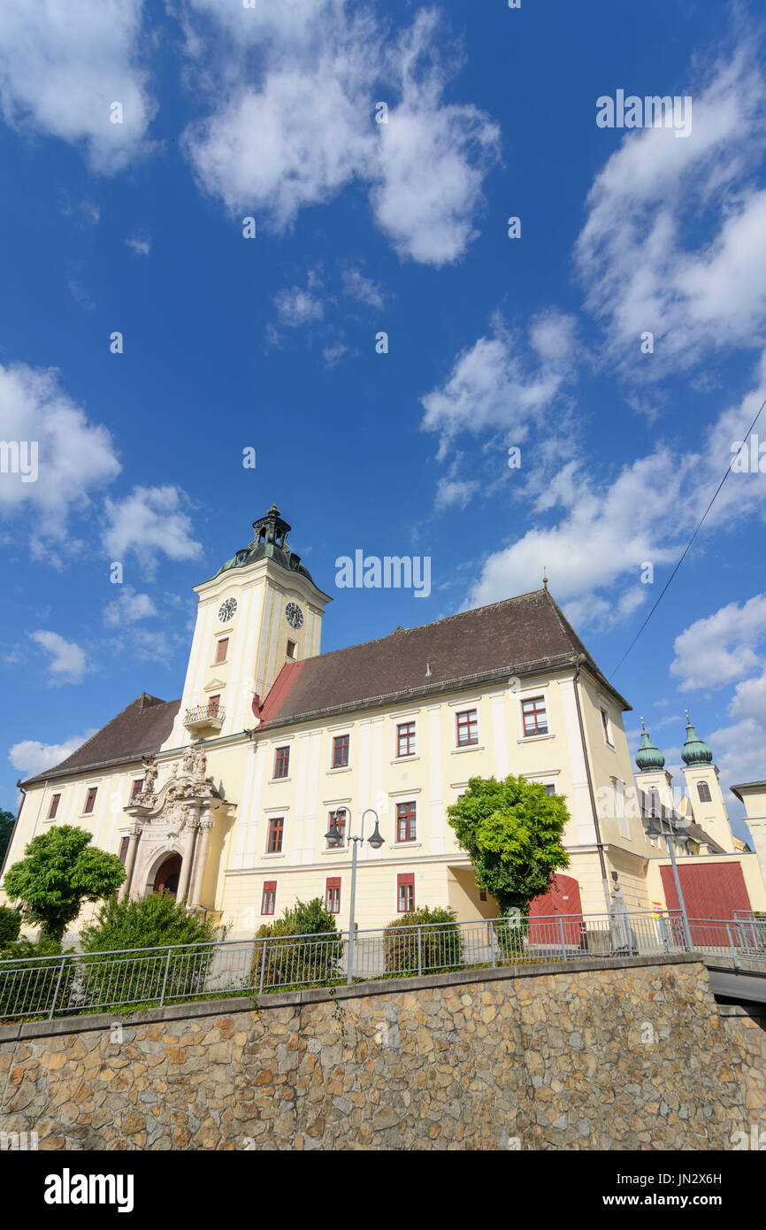 Abbey of Lambach monastery, Lambach, Zentralraum, Oberösterreich, Upper ...