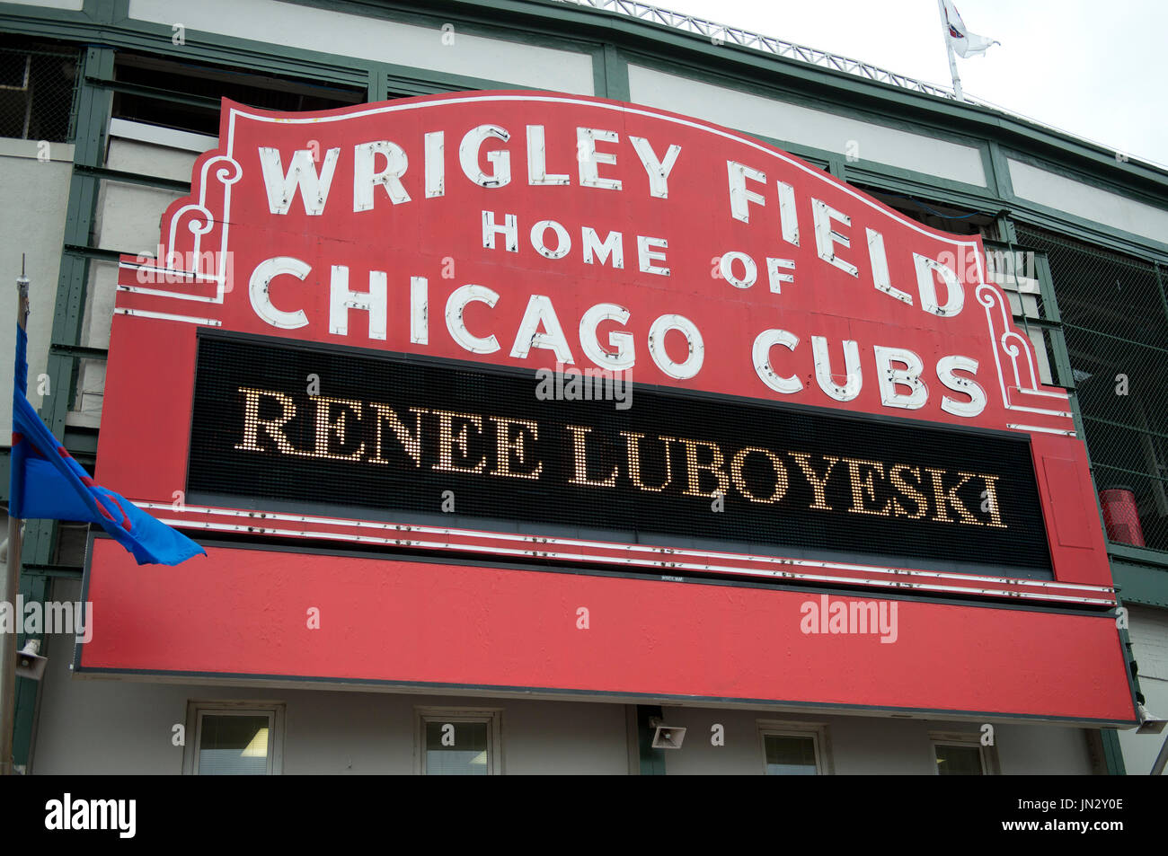The Main Entry marquee, the most familiar icon of the exterior of ...