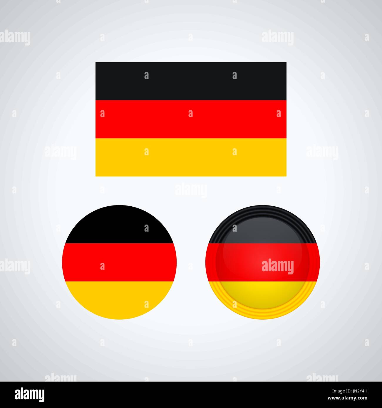 Flag design. German flag set. Isolated template for your designs ...