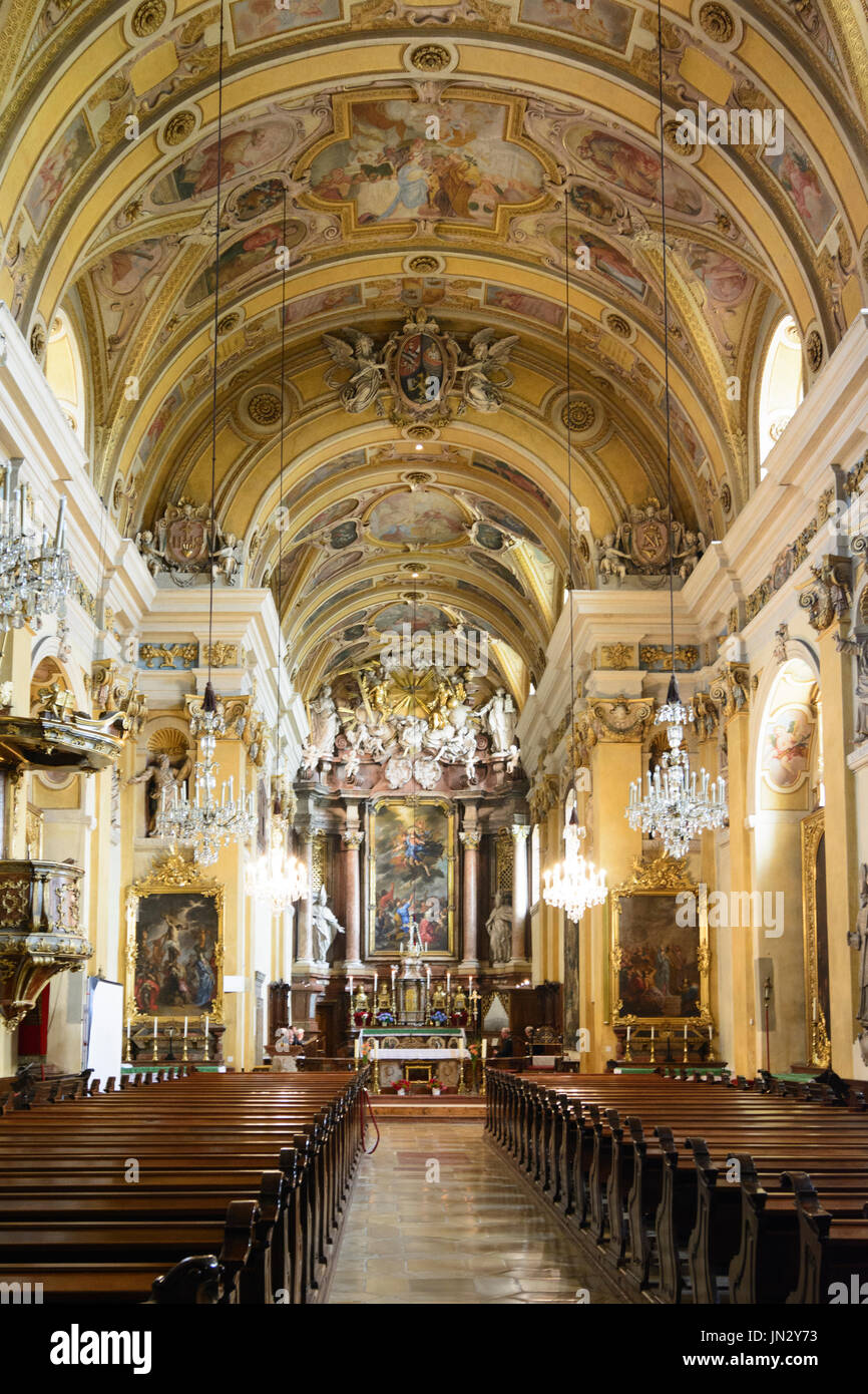 Abbey of Lambach monastery, Lambach, Zentralraum, Oberösterreich, Upper ...