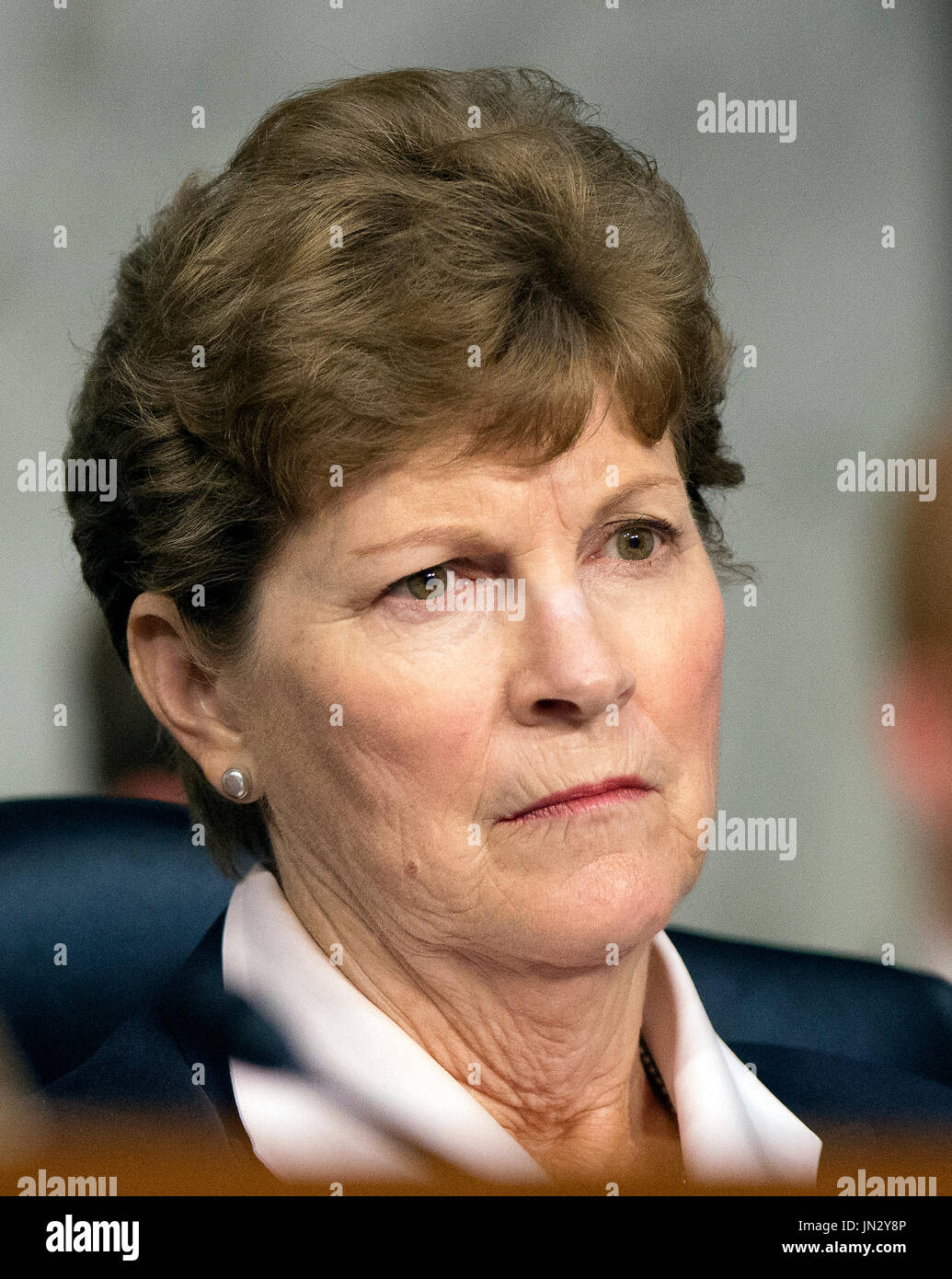 United States Senator Jeanne Shaheen (Democrat of New Hampshire), a ...