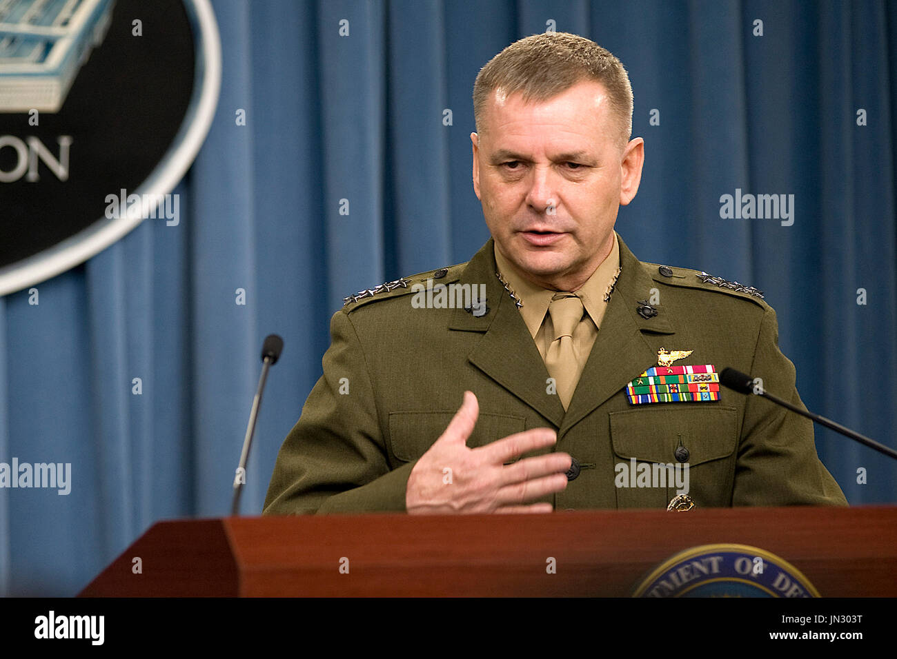 Vice Chairman of the Joint Chiefs of Staff General James Cartwright ...